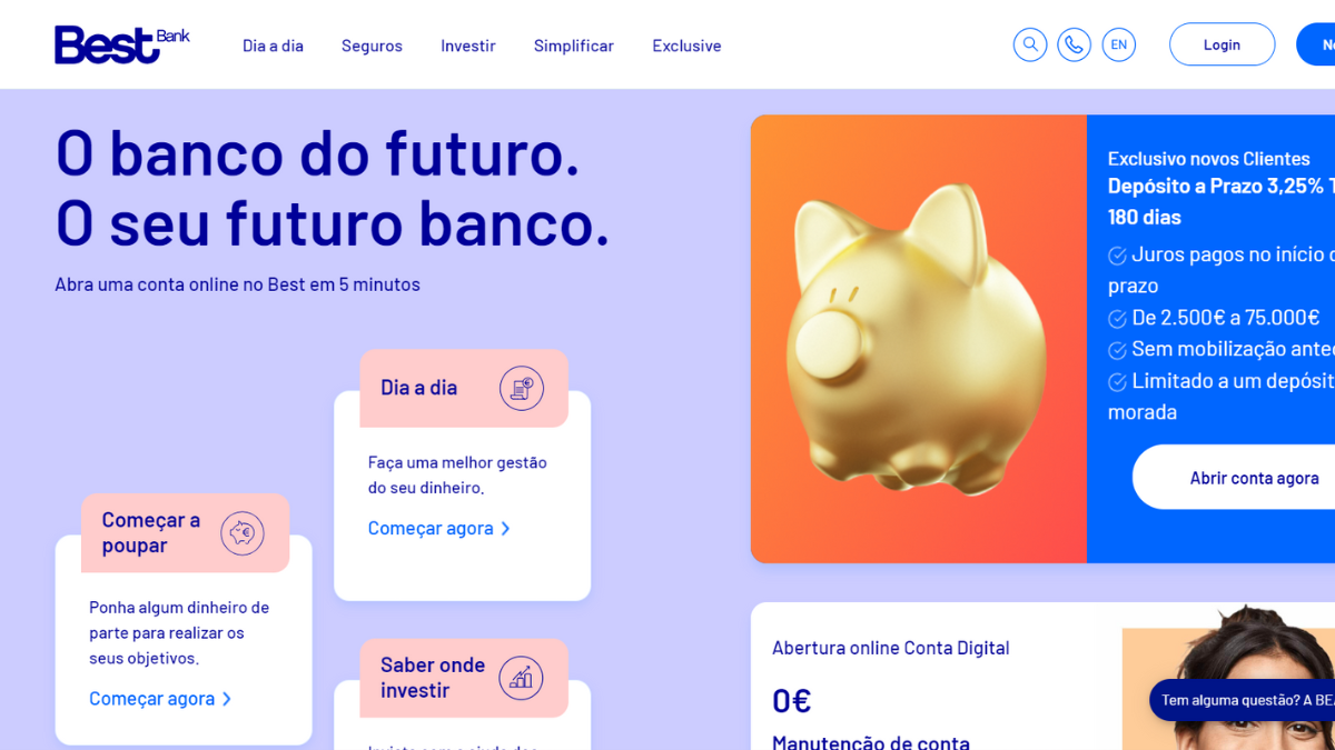 Banco Best: Login, Depósitos e Vantagens em Portugal - Senhor Cartão