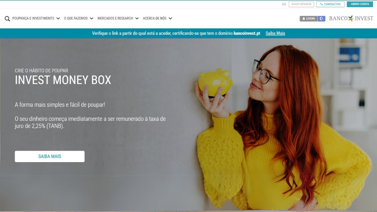Banco Invest Portugal: Conheça vantagens e serviços oferecidos - Senhor ...